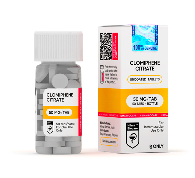Clomiphene Citrate (Clomid) | Hilma Biocare | Produit original et légal ...